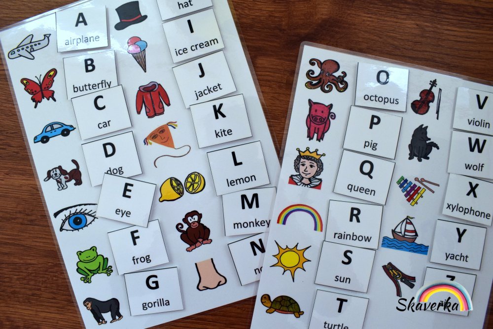Anglická abeceda :: SKAVERKA